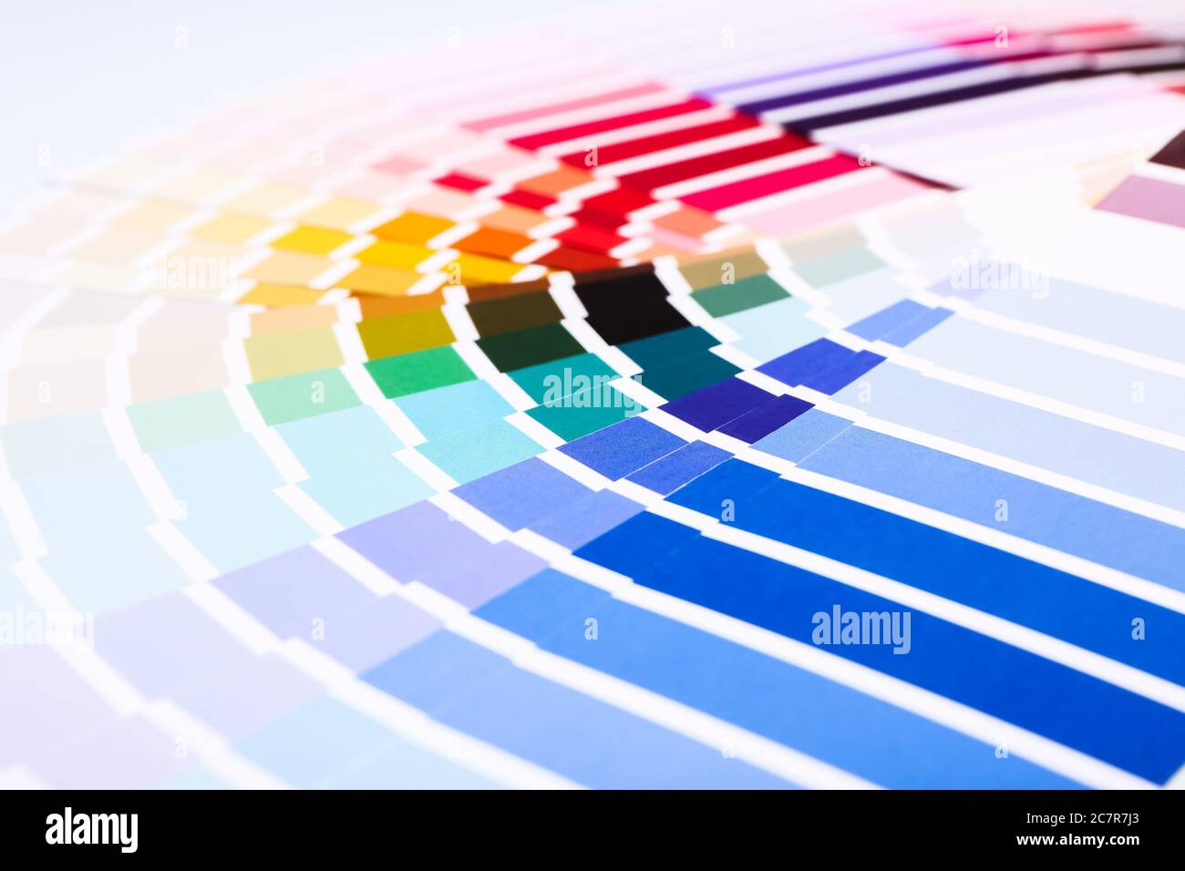 Different color palettes hi-res stock photography and images - Alamy