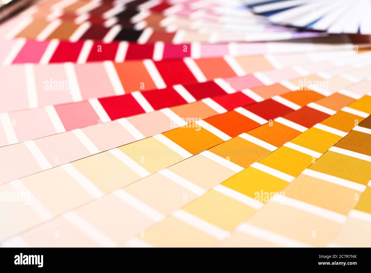 Color palettes as background, closeup Stock Photo - Alamy