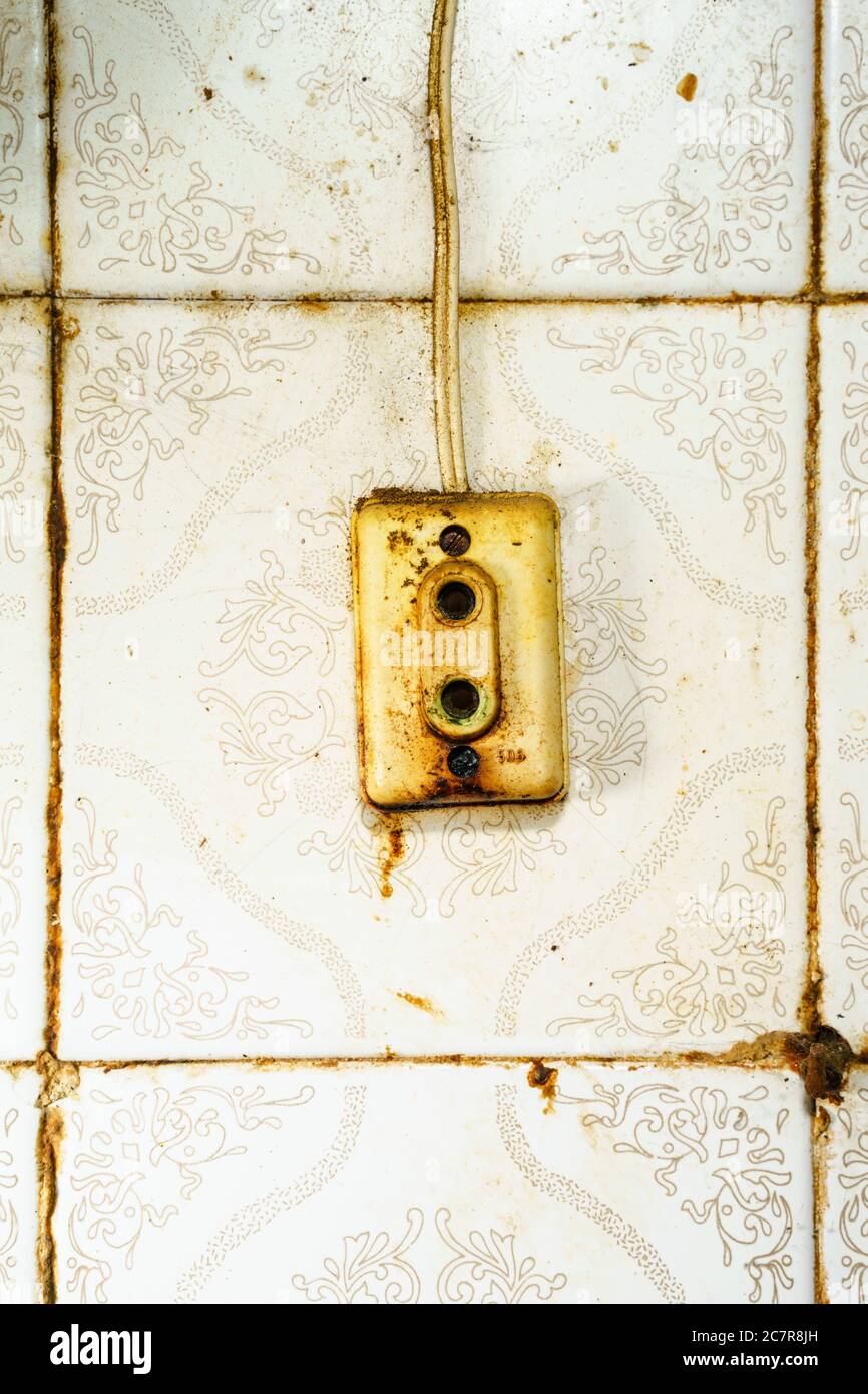 Plug socket rusty old metal hi-res stock photography and images - Alamy