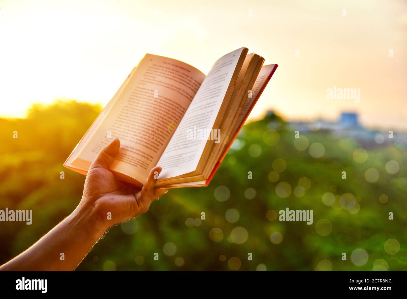 Man holding open book hi-res stock photography and images - Alamy