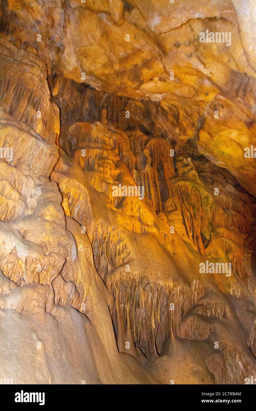 The cave is estimated to be 80 million years old. The symbol of the ...