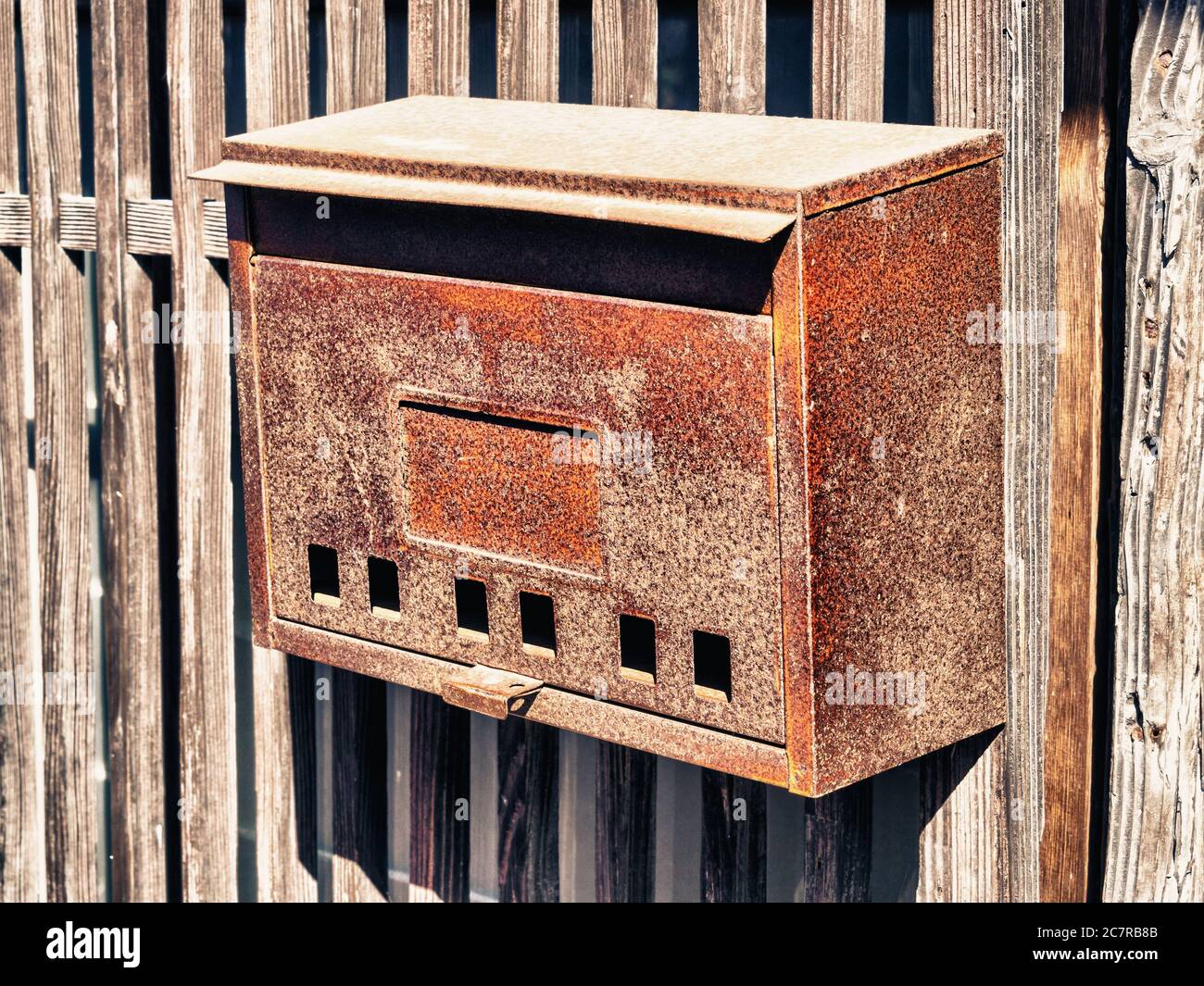 Wooden Gate Mail High Resolution Stock Photography and Images - Alamy