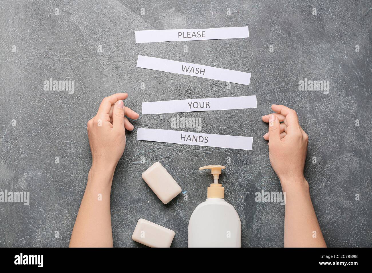 Please Wash Your Hands High Resolution Stock Photography and Images - Alamy