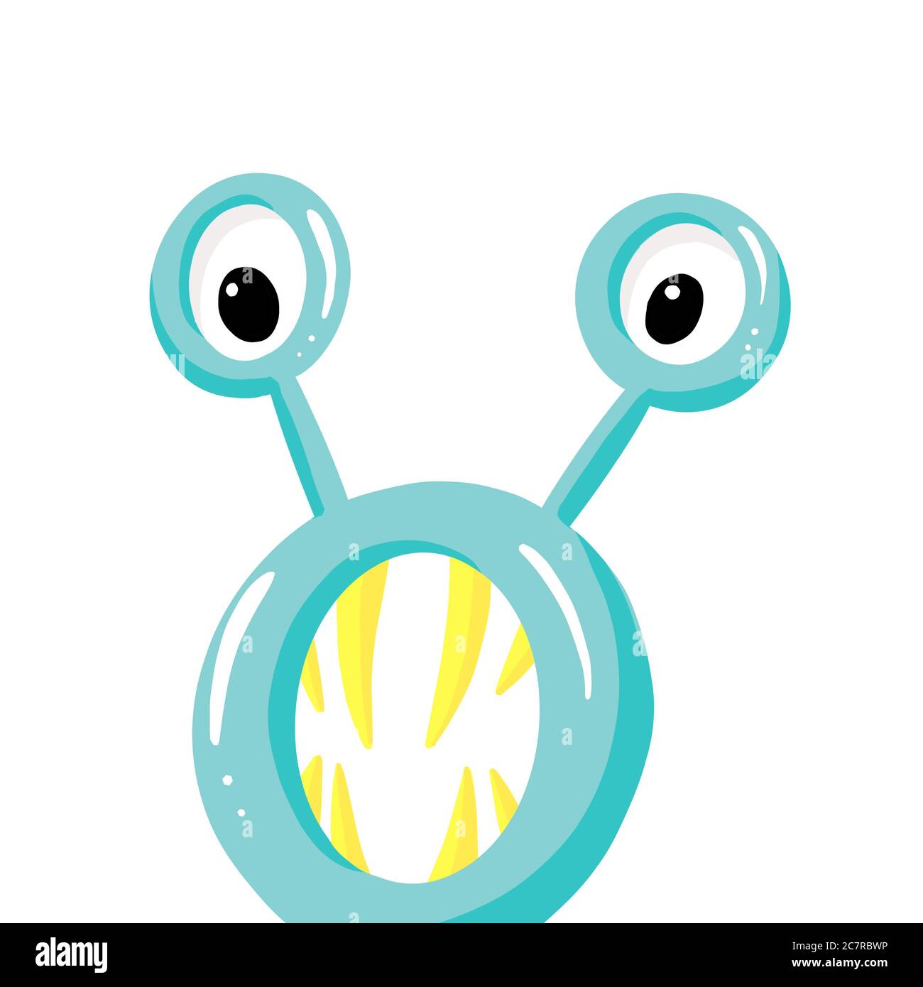 Collection of Mini Monster Fictional Imaginary Characters Cartoon Stock ...