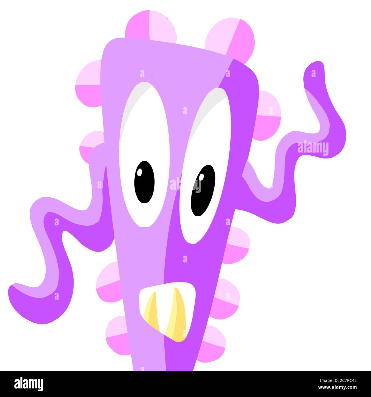 Collection of Mini Monster Fictional Imaginary Characters Cartoon Stock ...