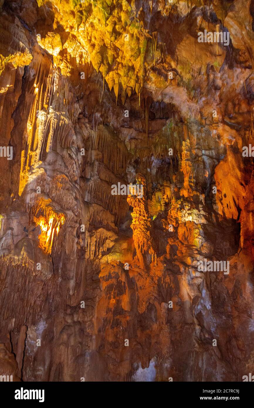 The cave is estimated to be 80 million years old. The symbol of the ...