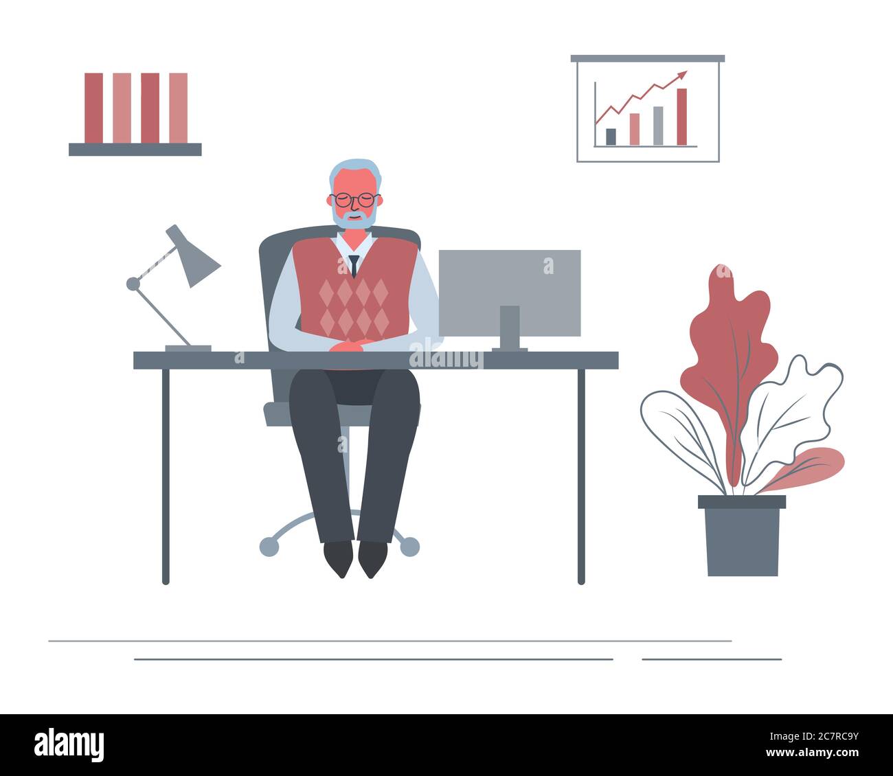 Modern web worker adult Stock Vector Images - Alamy