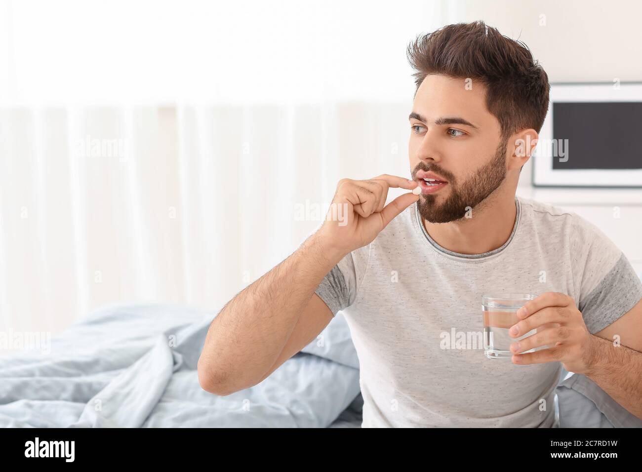 Portrait sleeping young man taking hi-res stock photography and images ...
