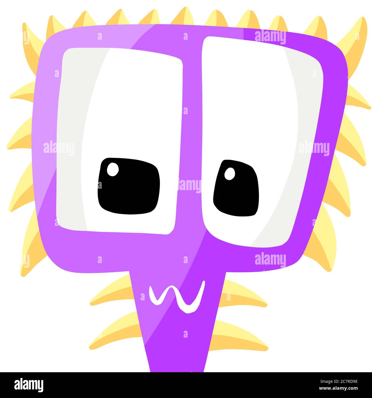 Collection of Mini Monster Fictional Imaginary Characters Cartoon Stock ...