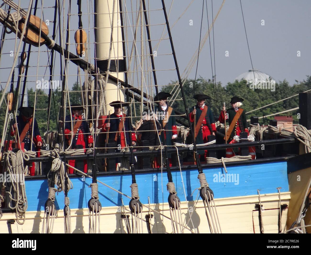Many maritime ships went through opened bridges in St Petersburg for ...