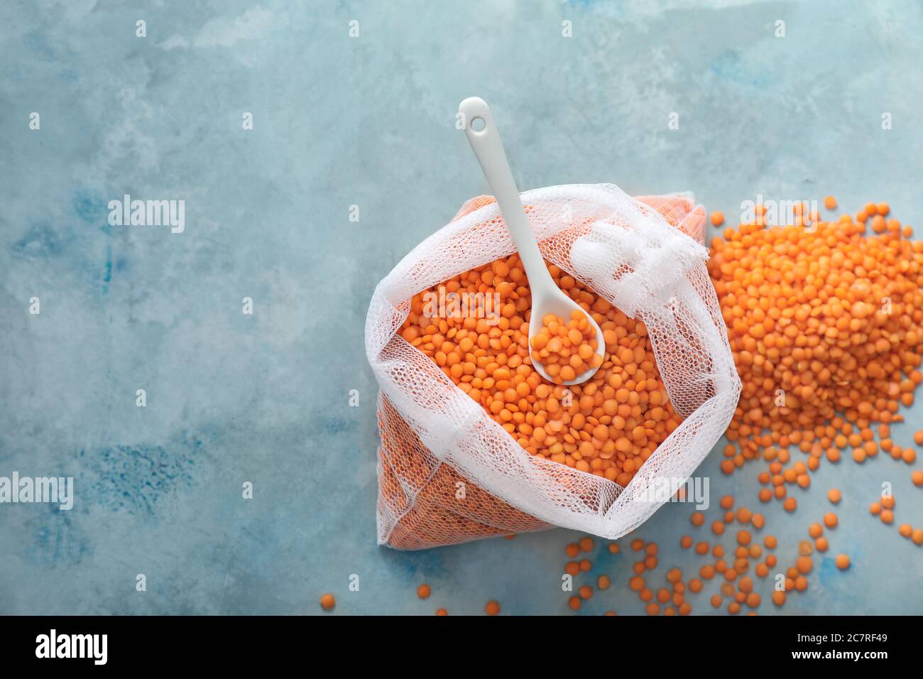 Bag of lentils hi-res stock photography and images - Alamy