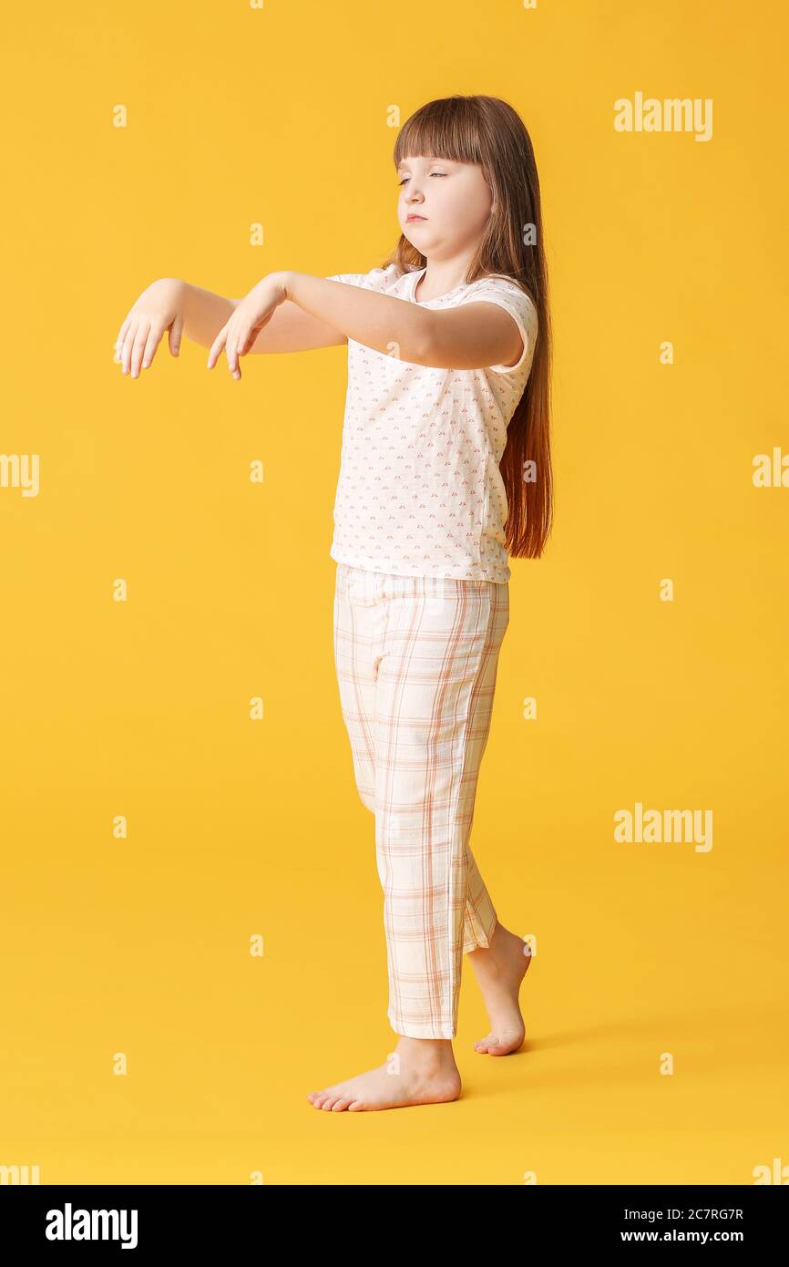 Sleep walking kid hi-res stock photography and images - Alamy