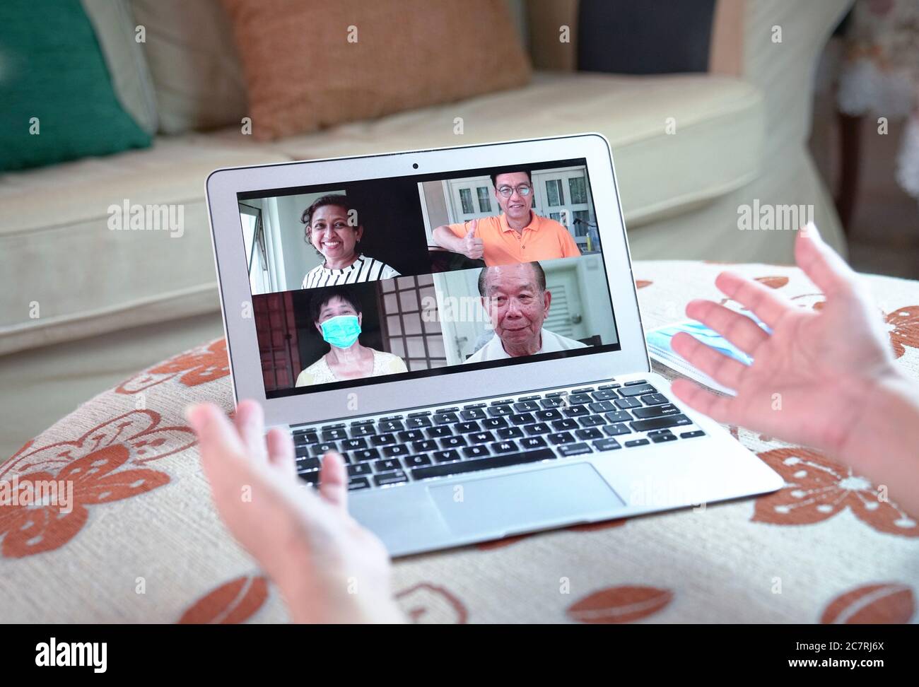Videocall hi-res stock photography and images - Alamy