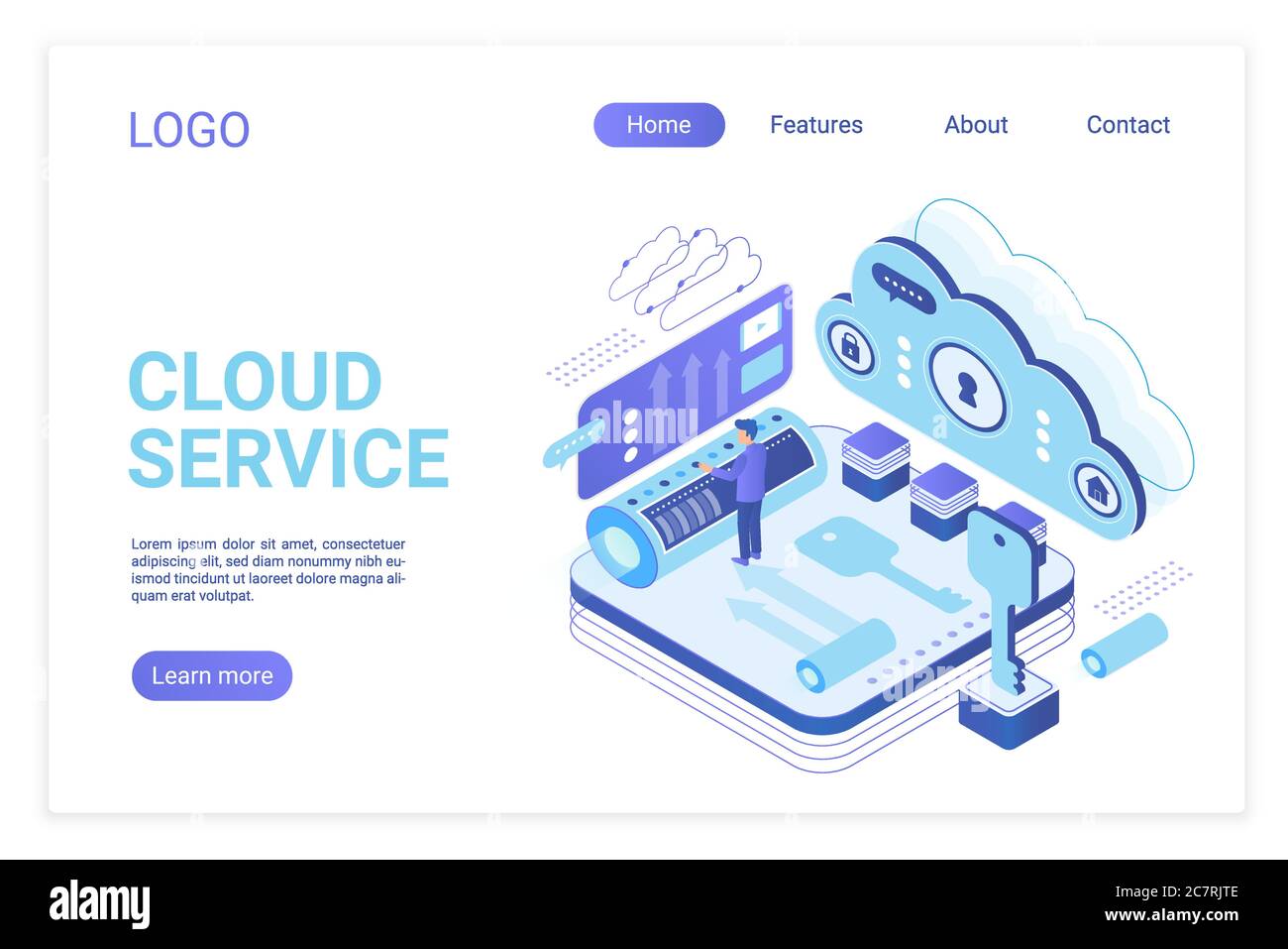 Storage encryption software Stock Vector Images - Alamy