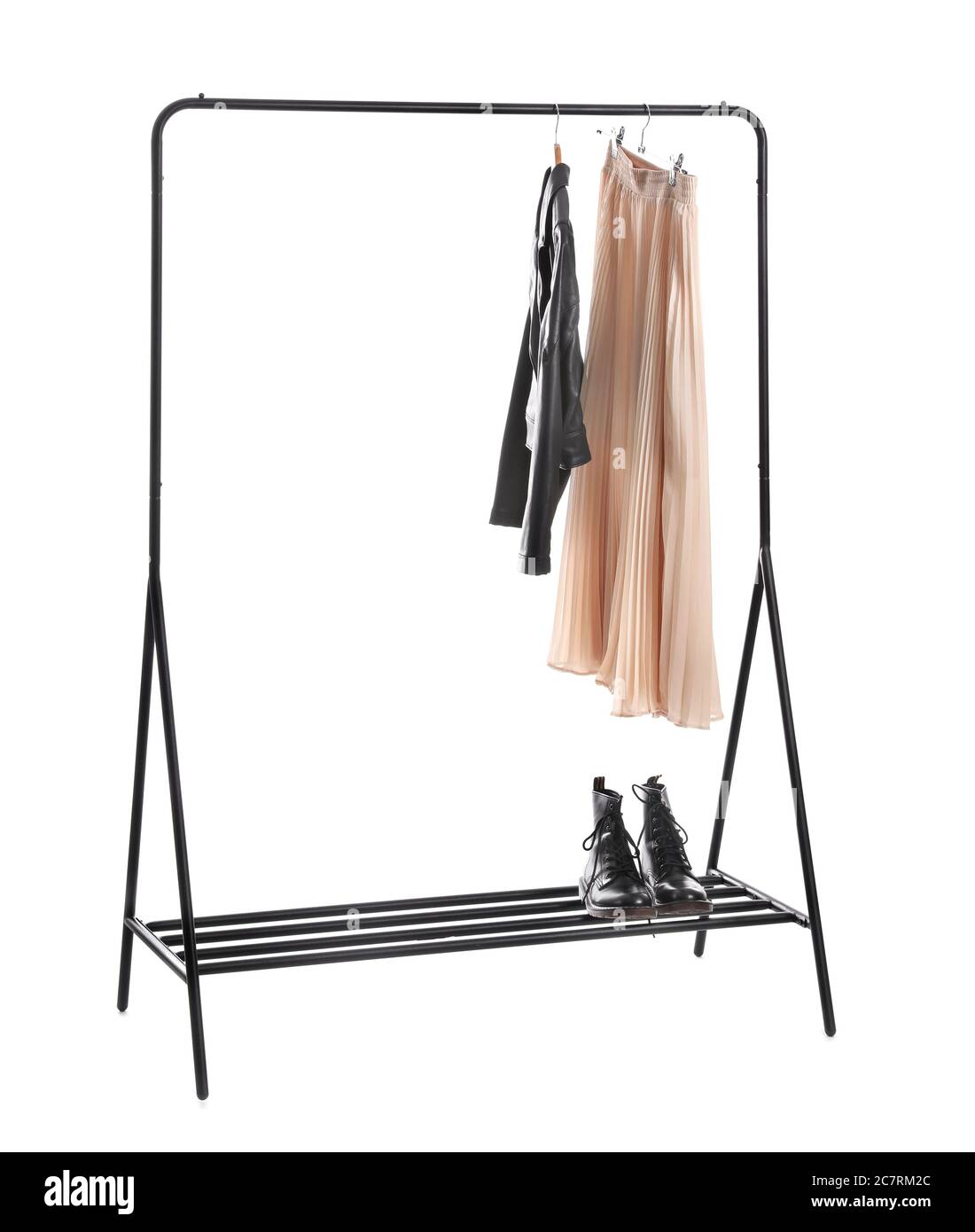 Female clothes hang Cut Out Stock Images & Pictures - Alamy