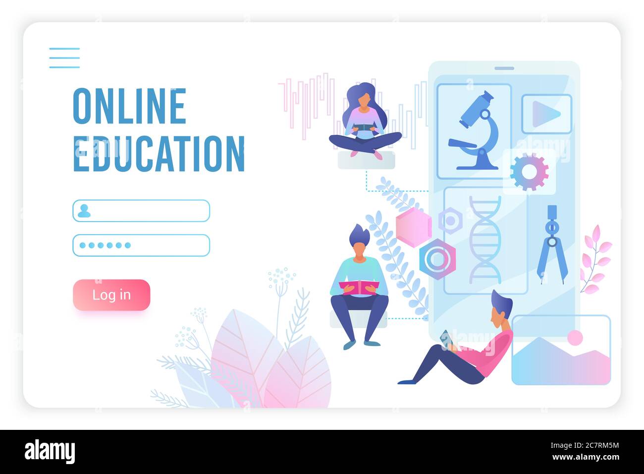 Science students lab Cut Out Stock Images & Pictures - Alamy