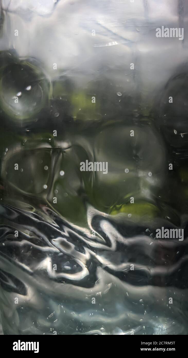 water flow on glass surface Stock Photo - Alamy