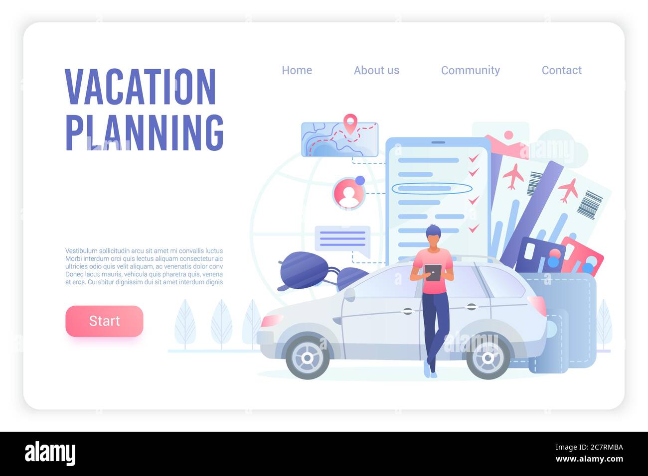 Plan prepare Stock Vector Images - Alamy