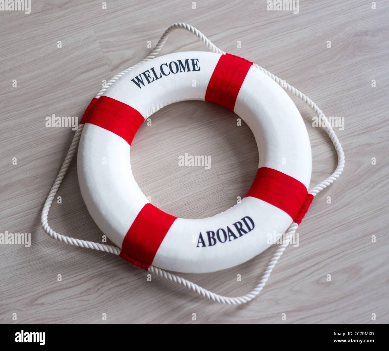 Welcome aboard life preserver hi-res stock photography and images - Alamy