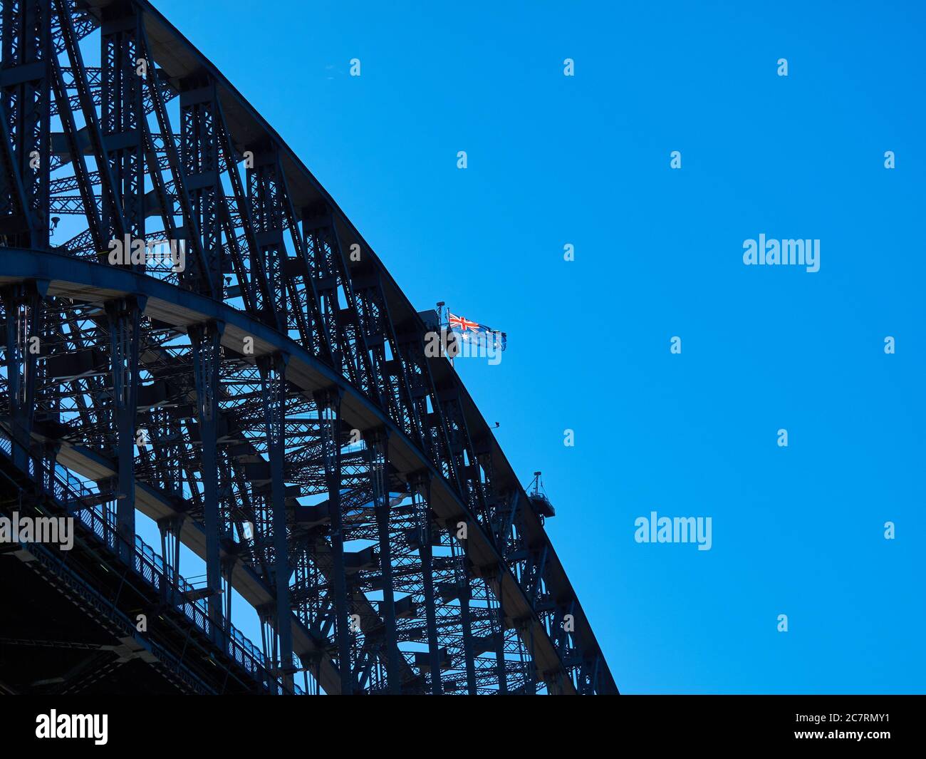 Abstract View Of The Sydney Harbour Bridge Stock Photo - Alamy