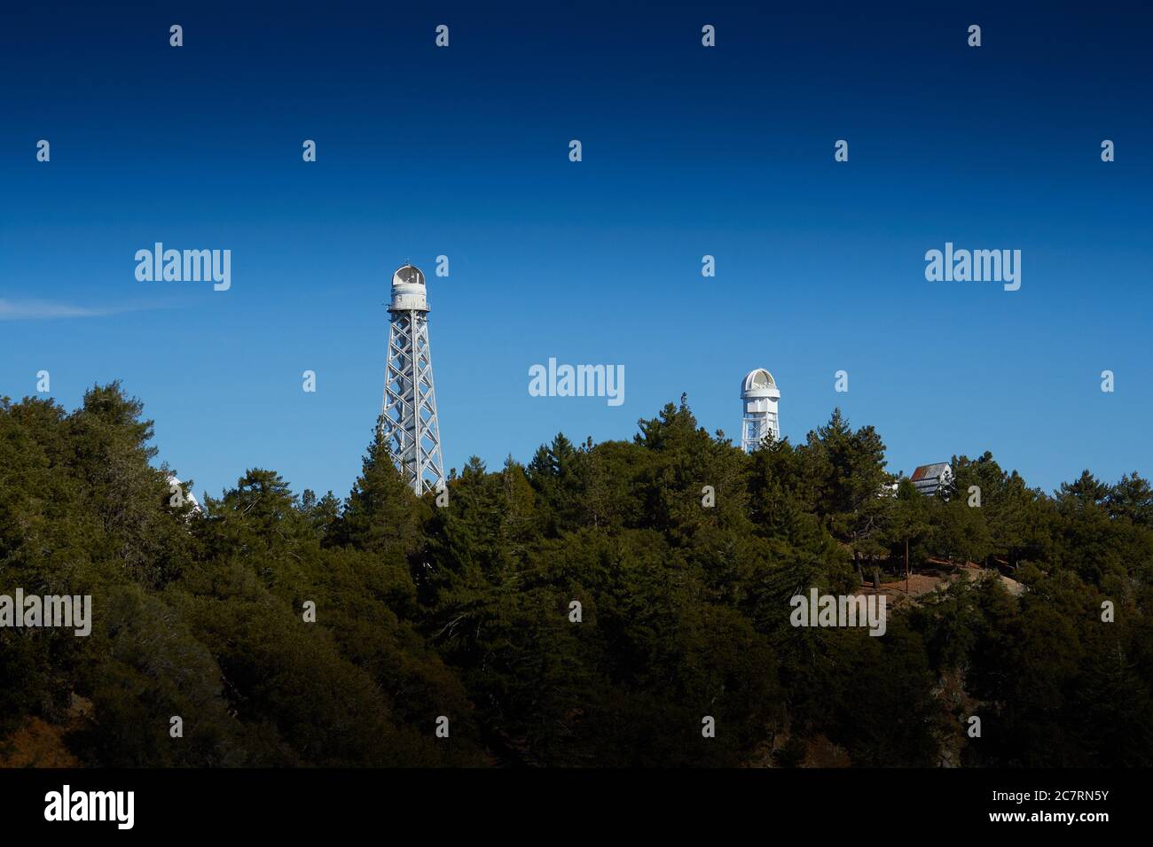 Solar Observatories At Mount Wilson, San Gabriel Mountains, California ...
