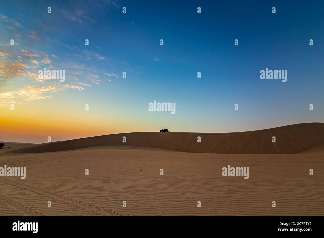 Beautiful Desert landscape view in Al Hofuf Saudi Arabia Stock Photo ...