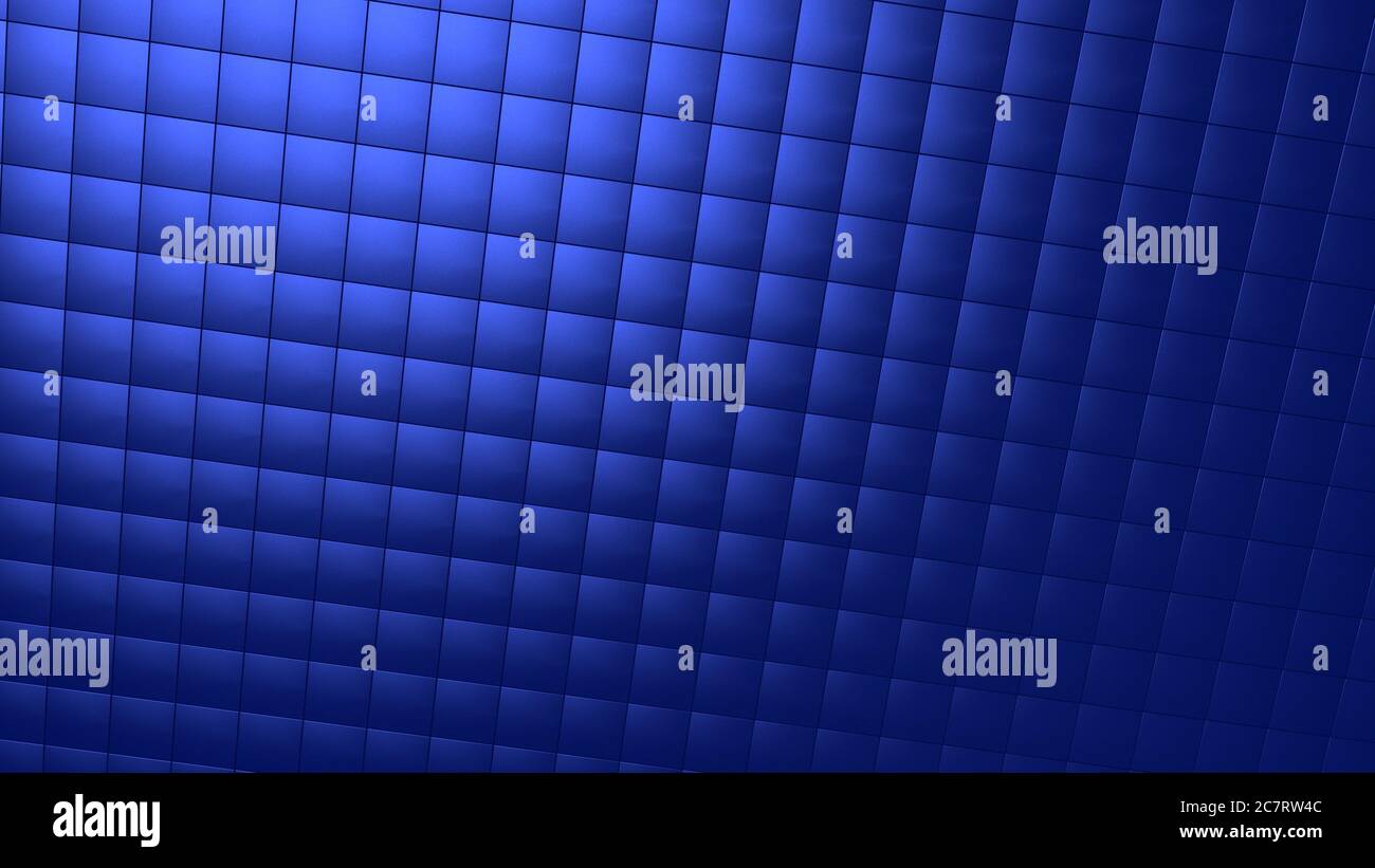 Background image with light blue tiles in perspective view Stock Photo ...