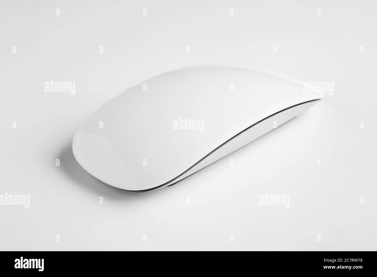 Modern computer mouse on white background Stock Photo - Alamy