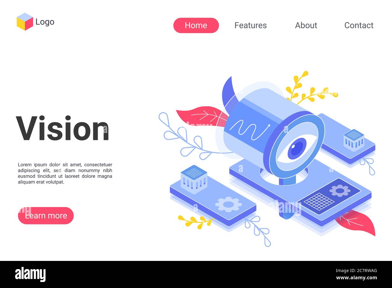 Isometric develop creative business Stock Vector Images - Alamy