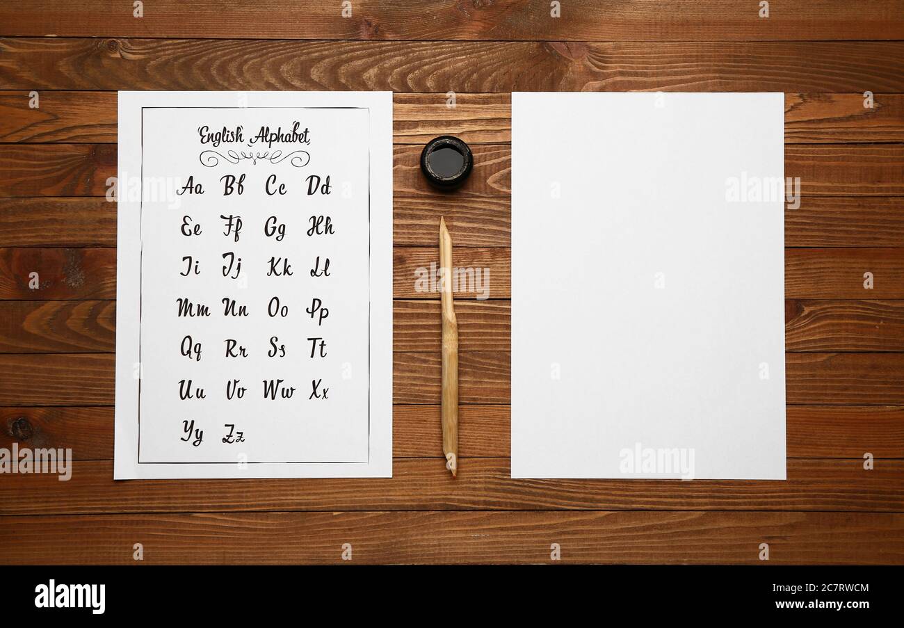 Dip alphabet hi-res stock photography and images - Alamy