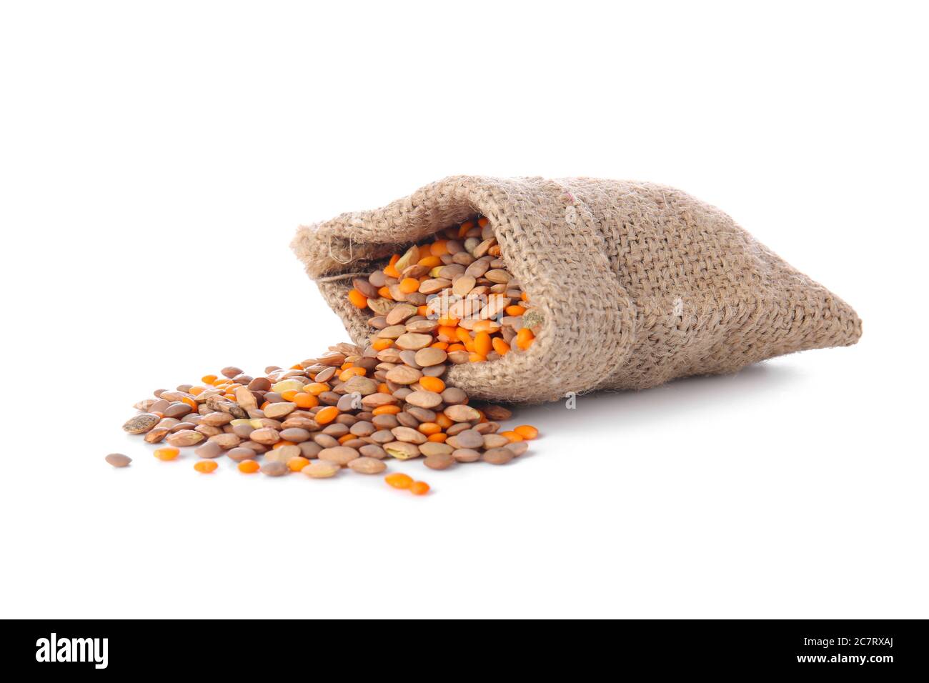 Bag of lentils hi-res stock photography and images - Alamy