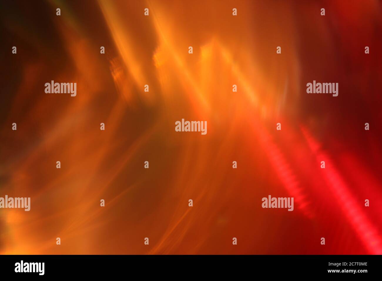 Closeup shot of staggered and refracted light layers vortex light ...