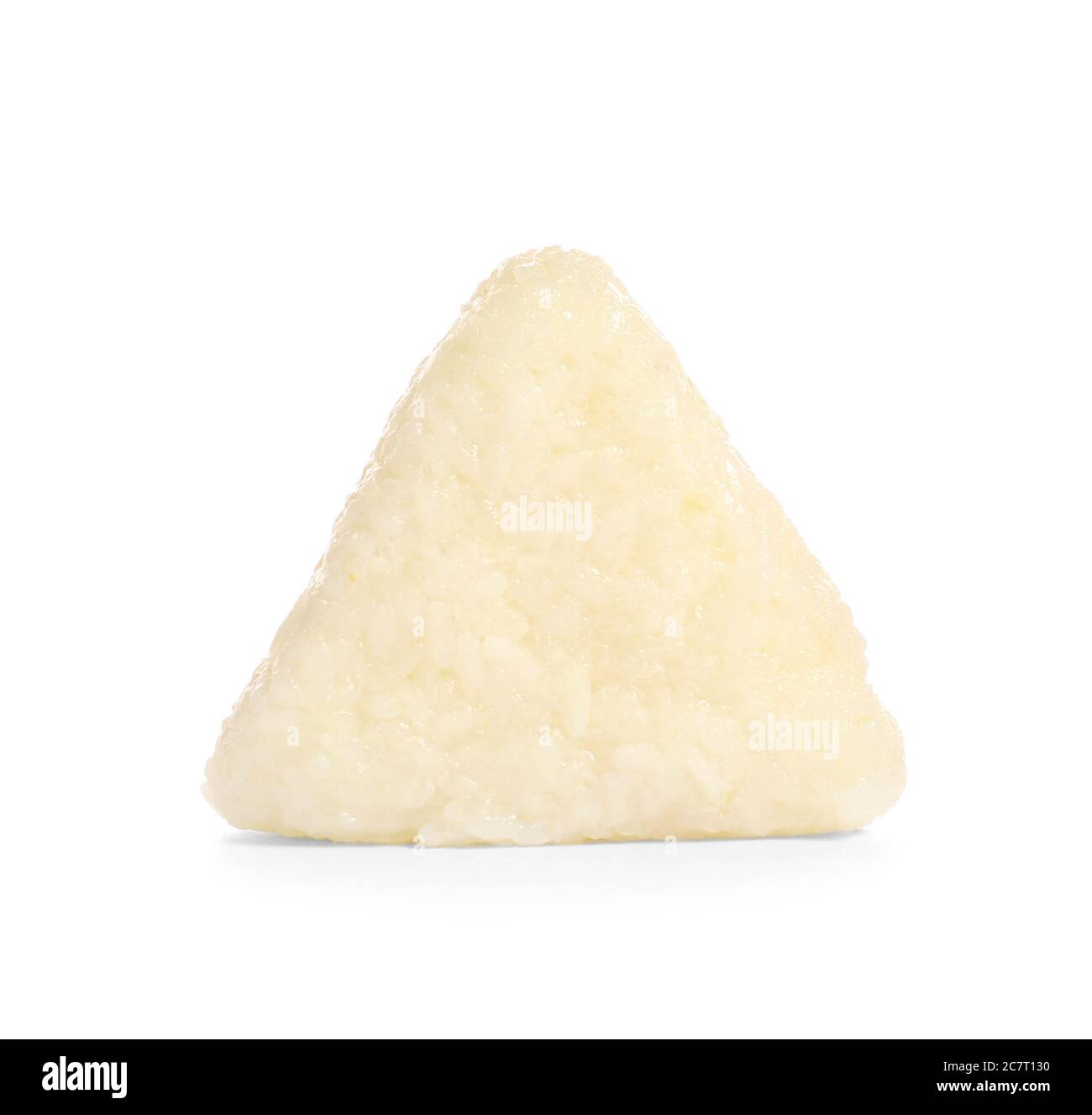 Traditional Japanese onigiri on white background Stock Photo - Alamy