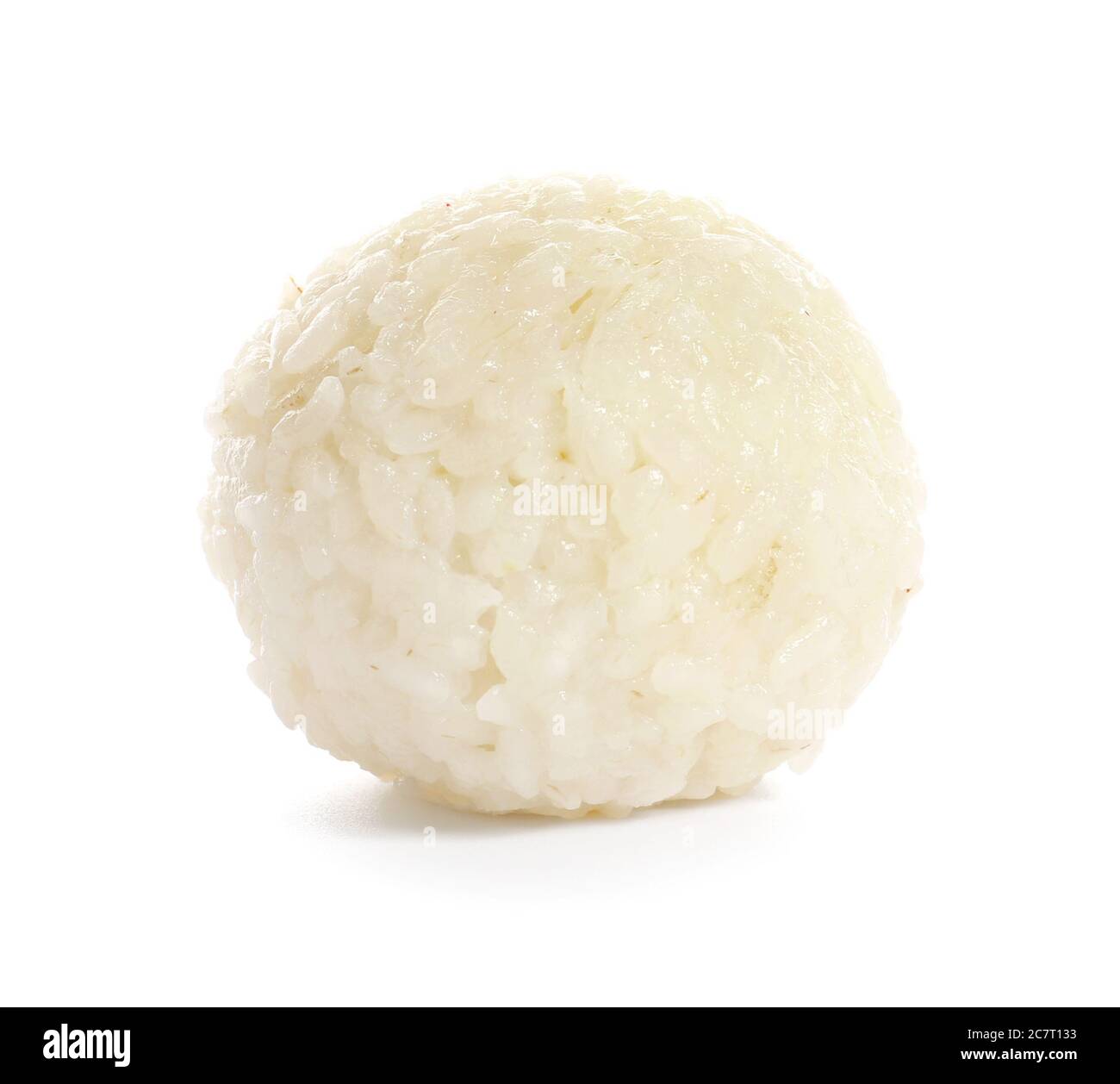 Traditional Japanese onigiri on white background Stock Photo - Alamy