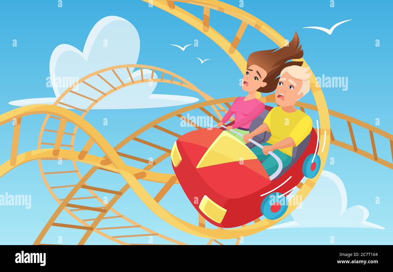 People Getting Scared On Roller Coasters