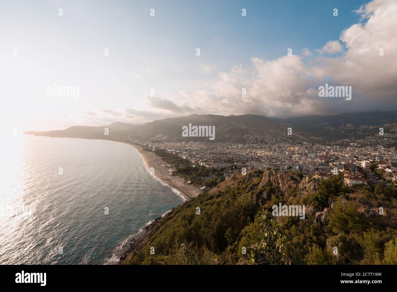 Beach and waves top view. Turquoise water background aerial view ...