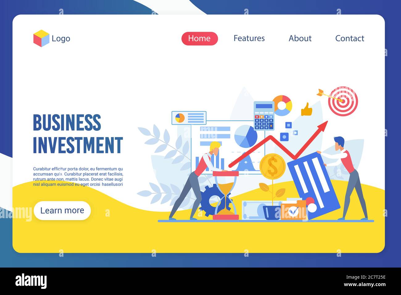Entrepreneurship banner Stock Vector Images - Alamy