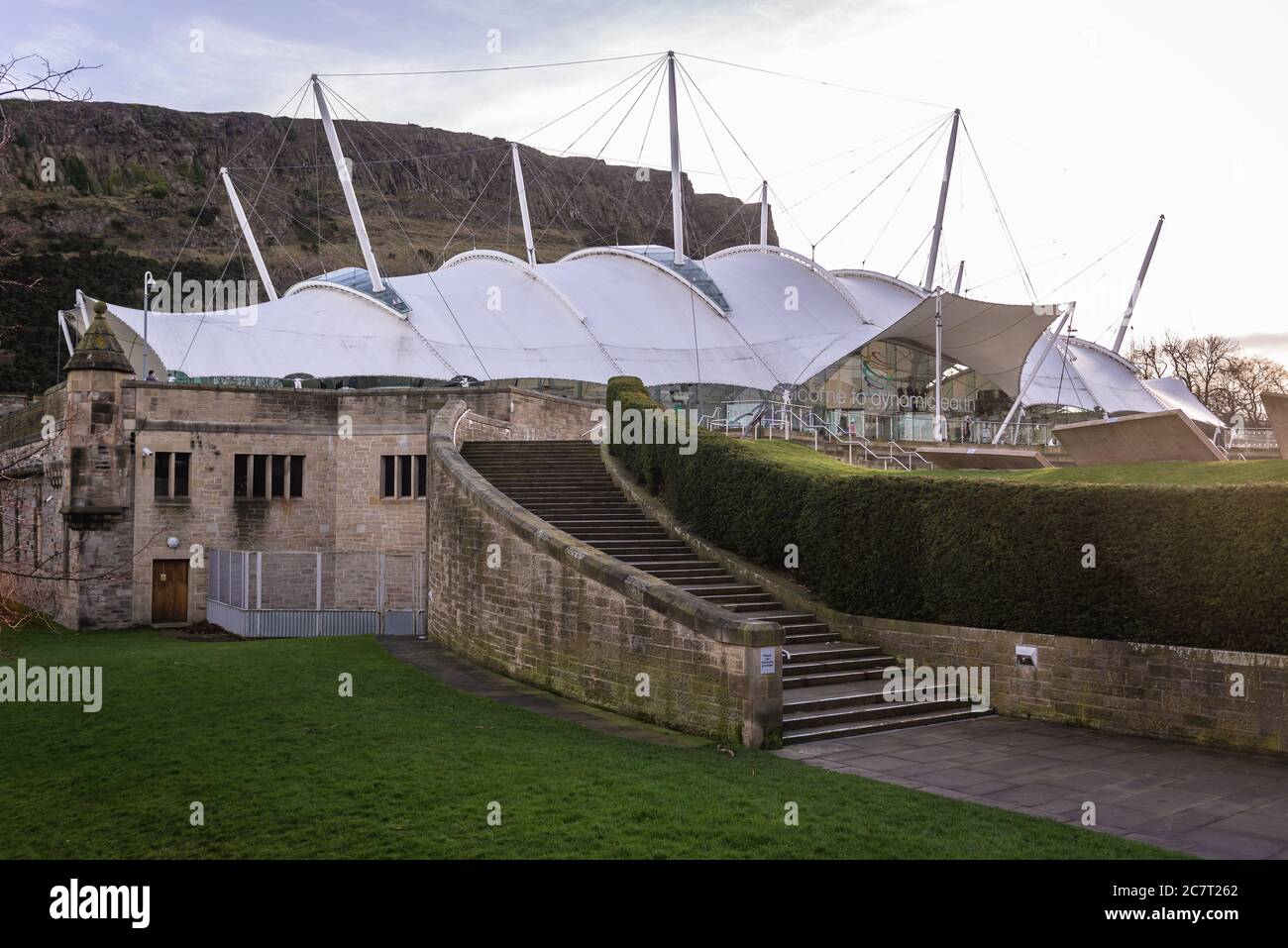 Dynamic Earth visitor attraction and science centre in Edinburgh, the ...