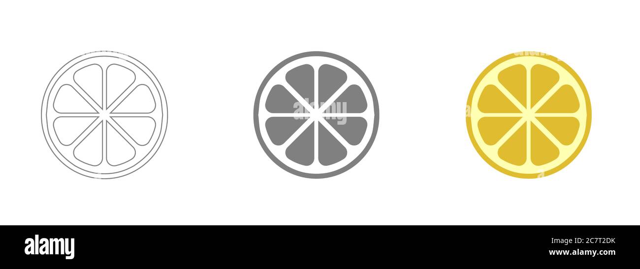 Orange pictogram Stock Vector Images - Alamy