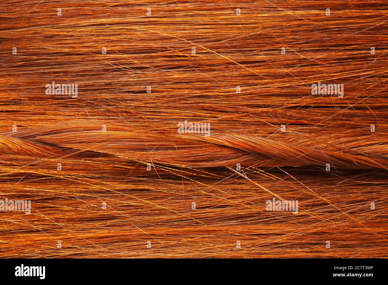 Beautiful red hair as background Stock Photo - Alamy