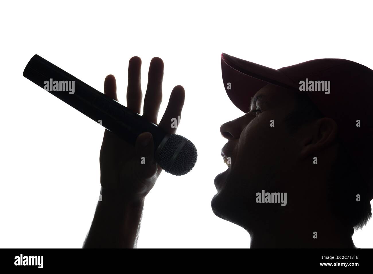 Classic microphone side view hi-res stock photography and images - Alamy