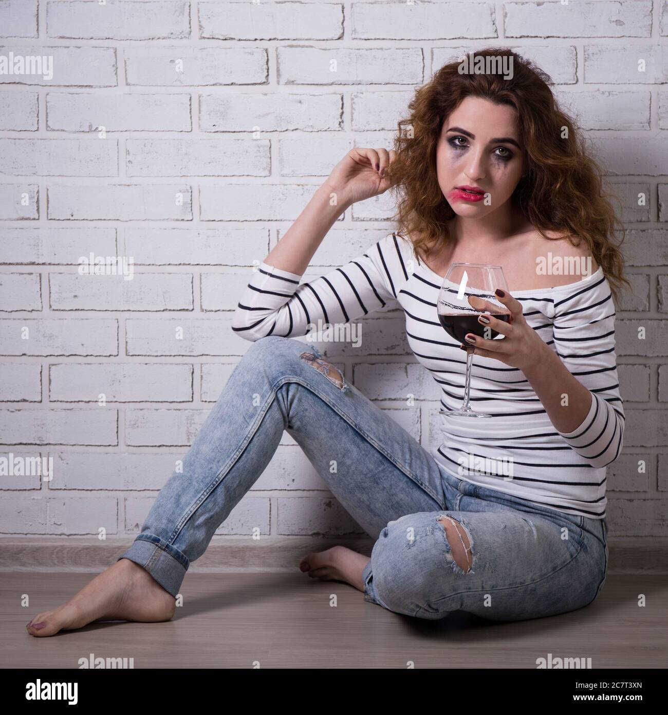 Drunk Girl Crying High Resolution Stock Photography and Images - Alamy