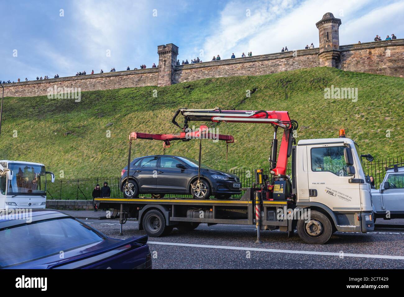 Castle terrace car park hi-res stock photography and images - Alamy