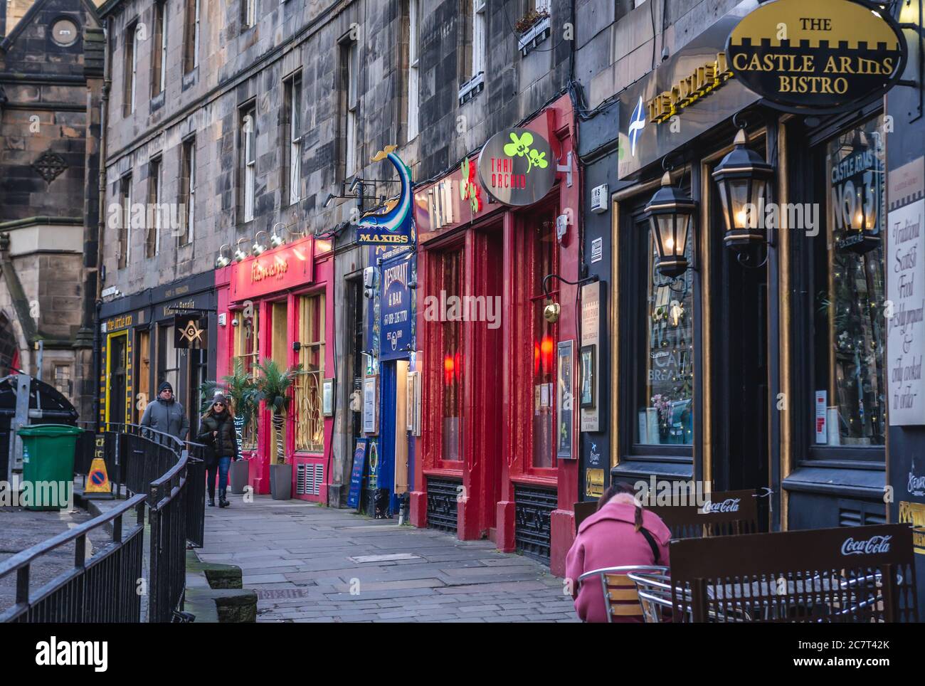 Johnston terrace hi-res stock photography and images - Alamy