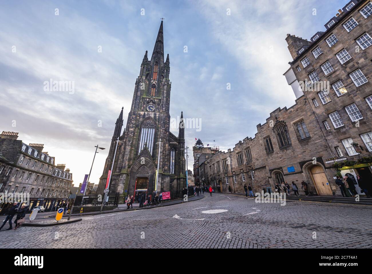 The Hub building also called Tolbooth Kirk, former St John Church in ...