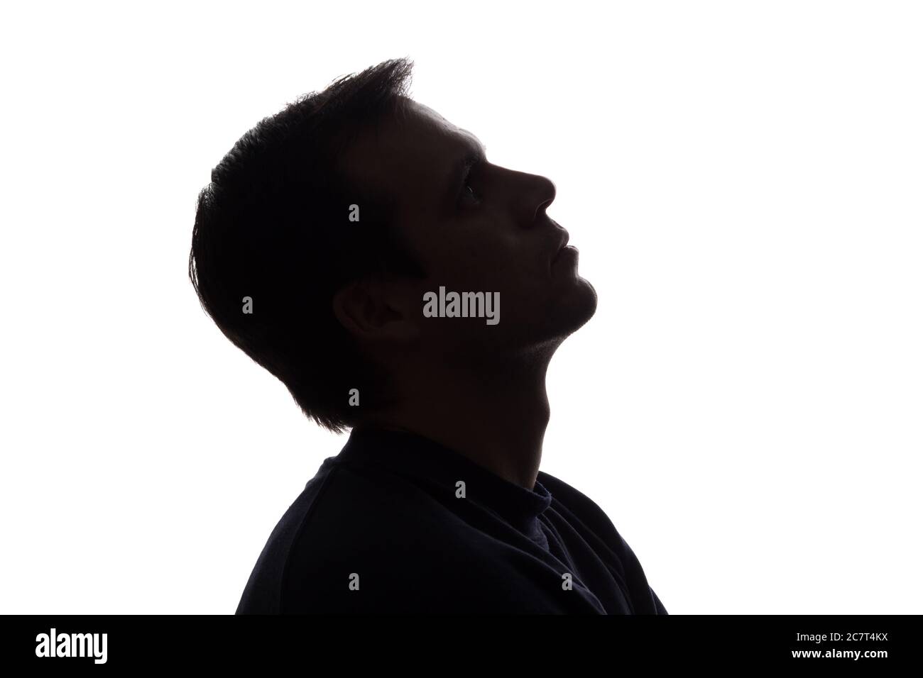 Man silhouette hi-res stock photography and images - Alamy