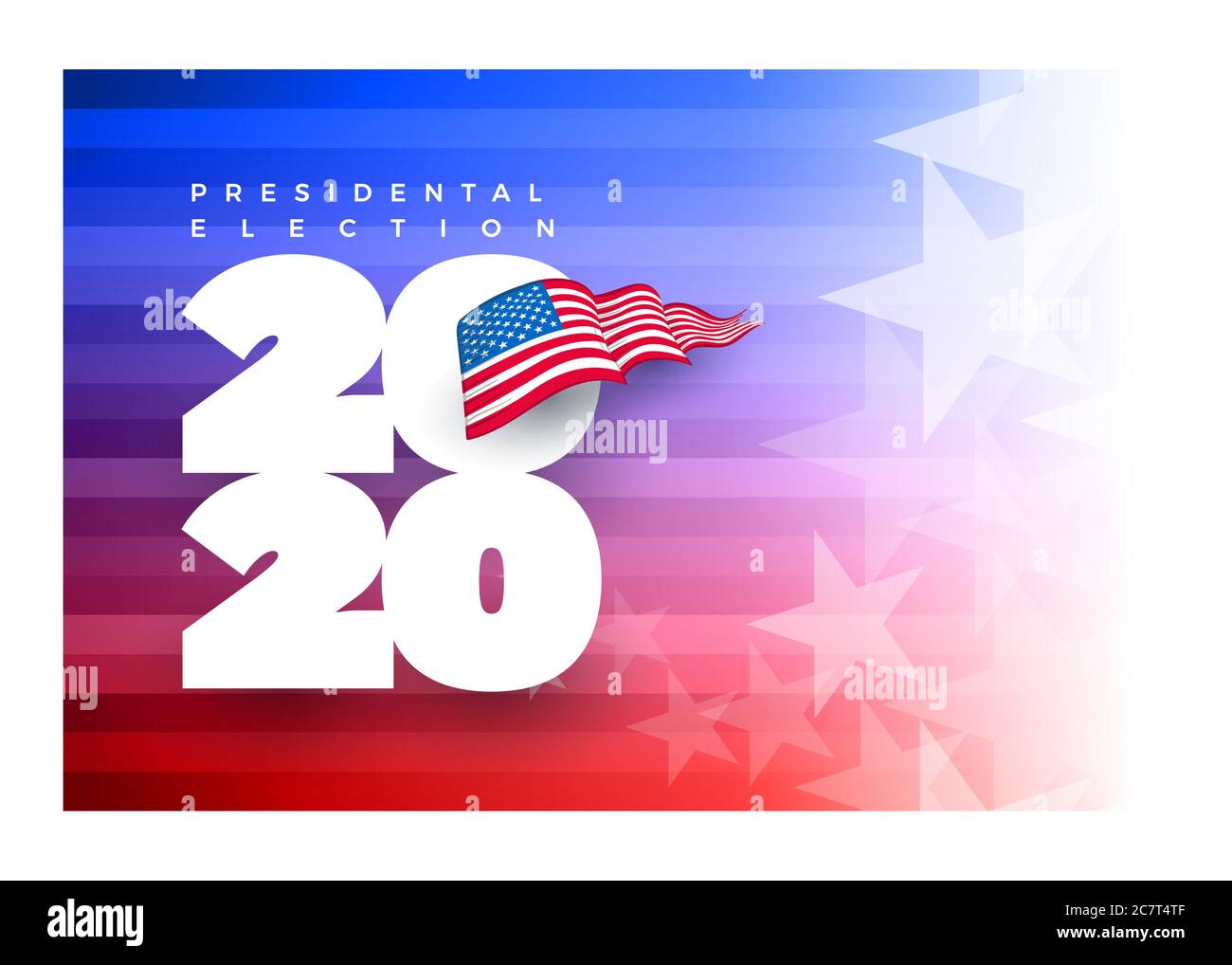 Presidental election campaign slogan poster. Keep America great again ...