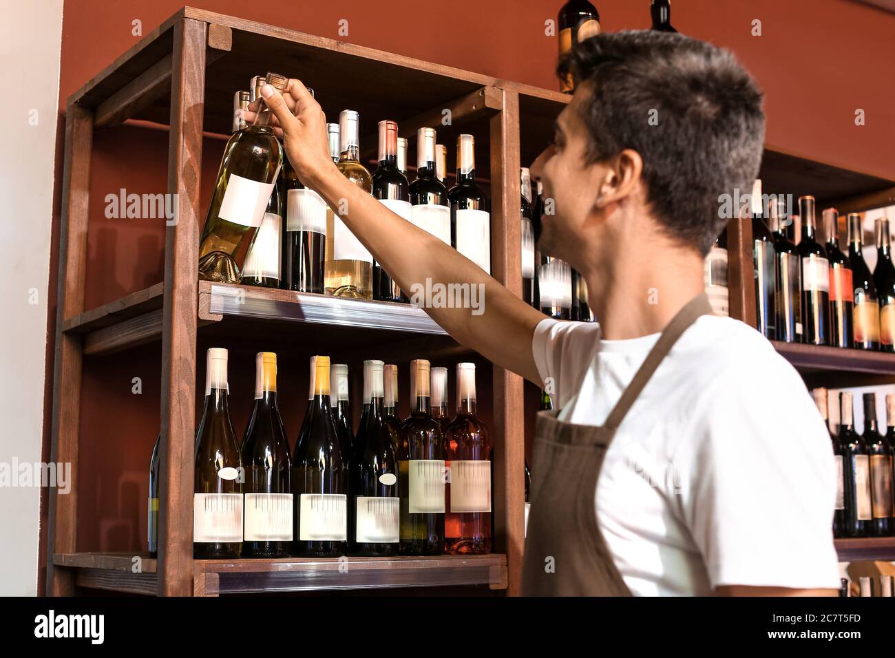 Adult male owner winery hi-res stock photography and images - Alamy