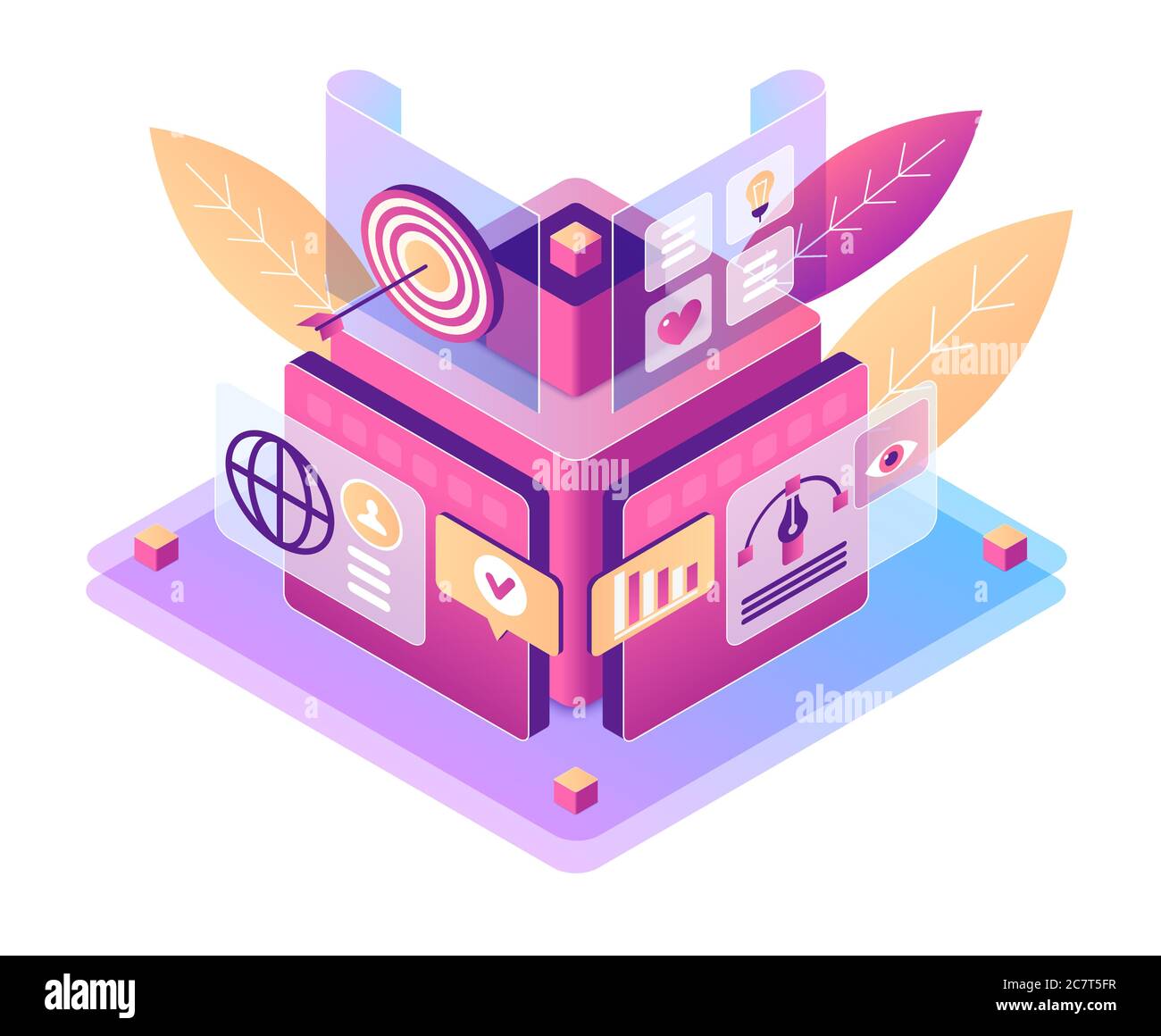 Social structure cartoon hi-res stock photography and images - Alamy