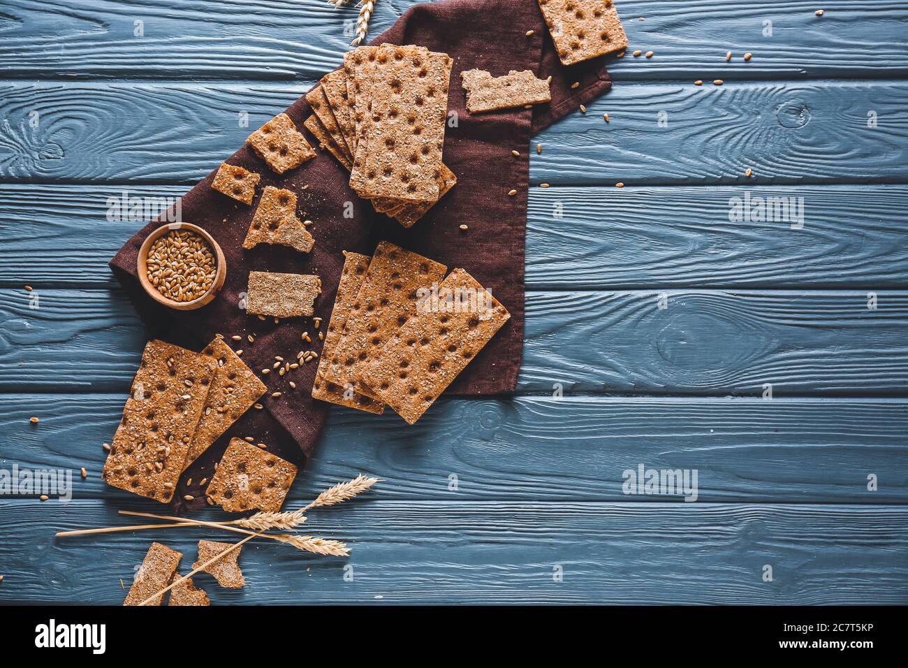Broken bowl cereal on wooden hi-res stock photography and images - Alamy